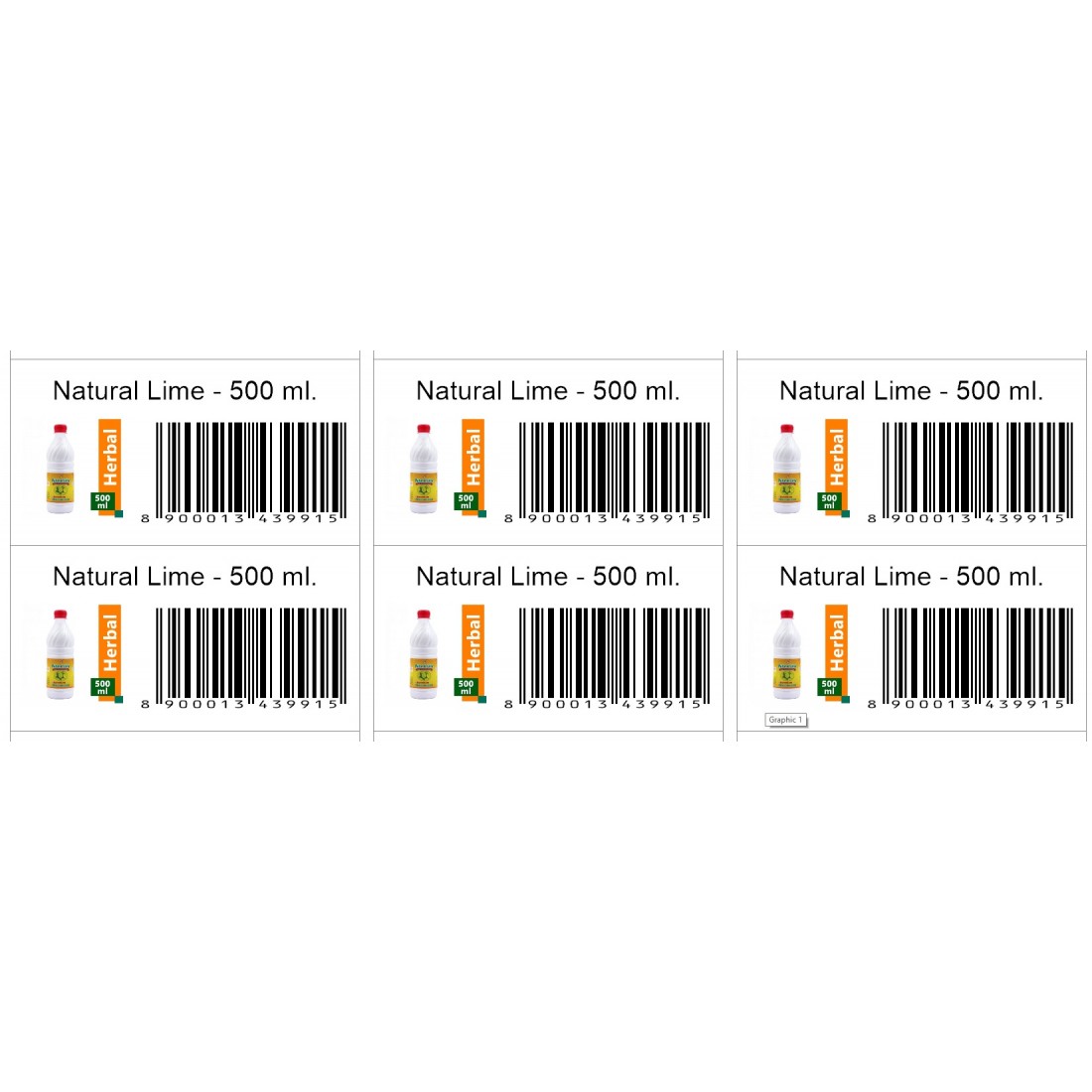 Product Barcode label for All PoS System Worldwide